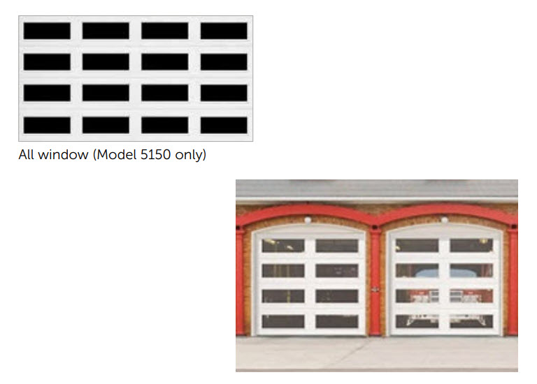 All Window Garage Doors